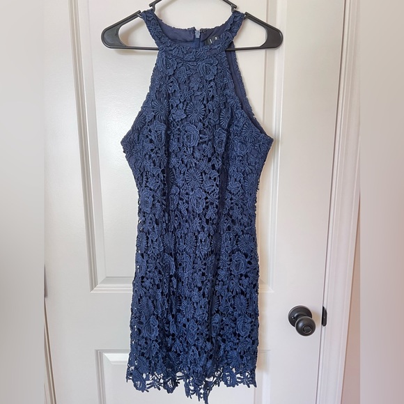 Lulus | Dresses | Lulus Love Poem Navy Blue Dress | Poshmark